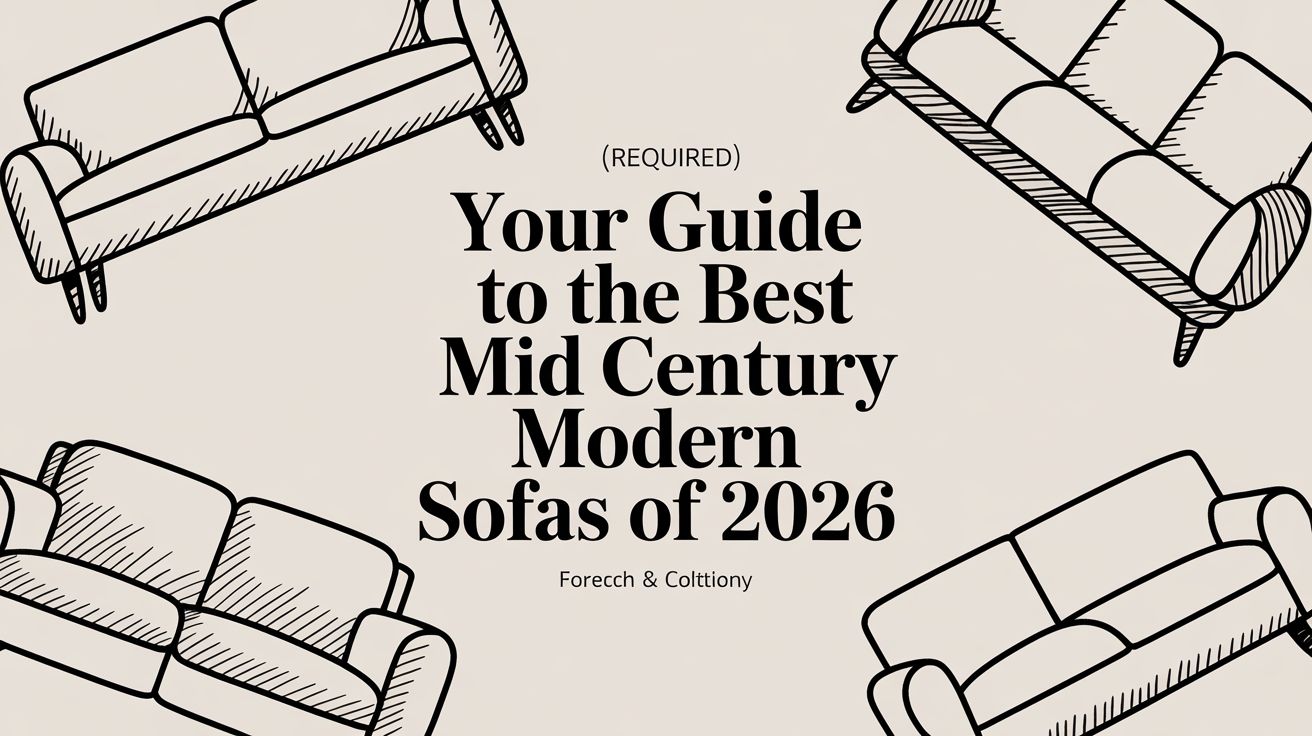 Your Guide to the Best Mid Century Modern Sofas of 2026 – EMFURN