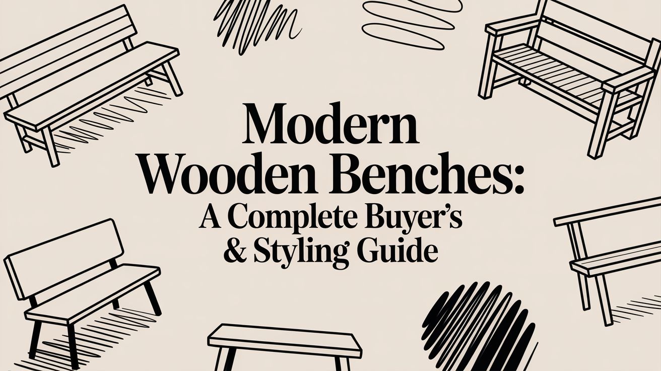 Modern Wooden Benches: A Complete Buyer's & Styling Guide – EMFURN