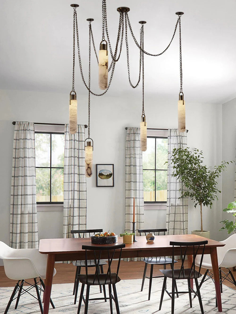 Classic Marble Ceiling Light – EMFURN