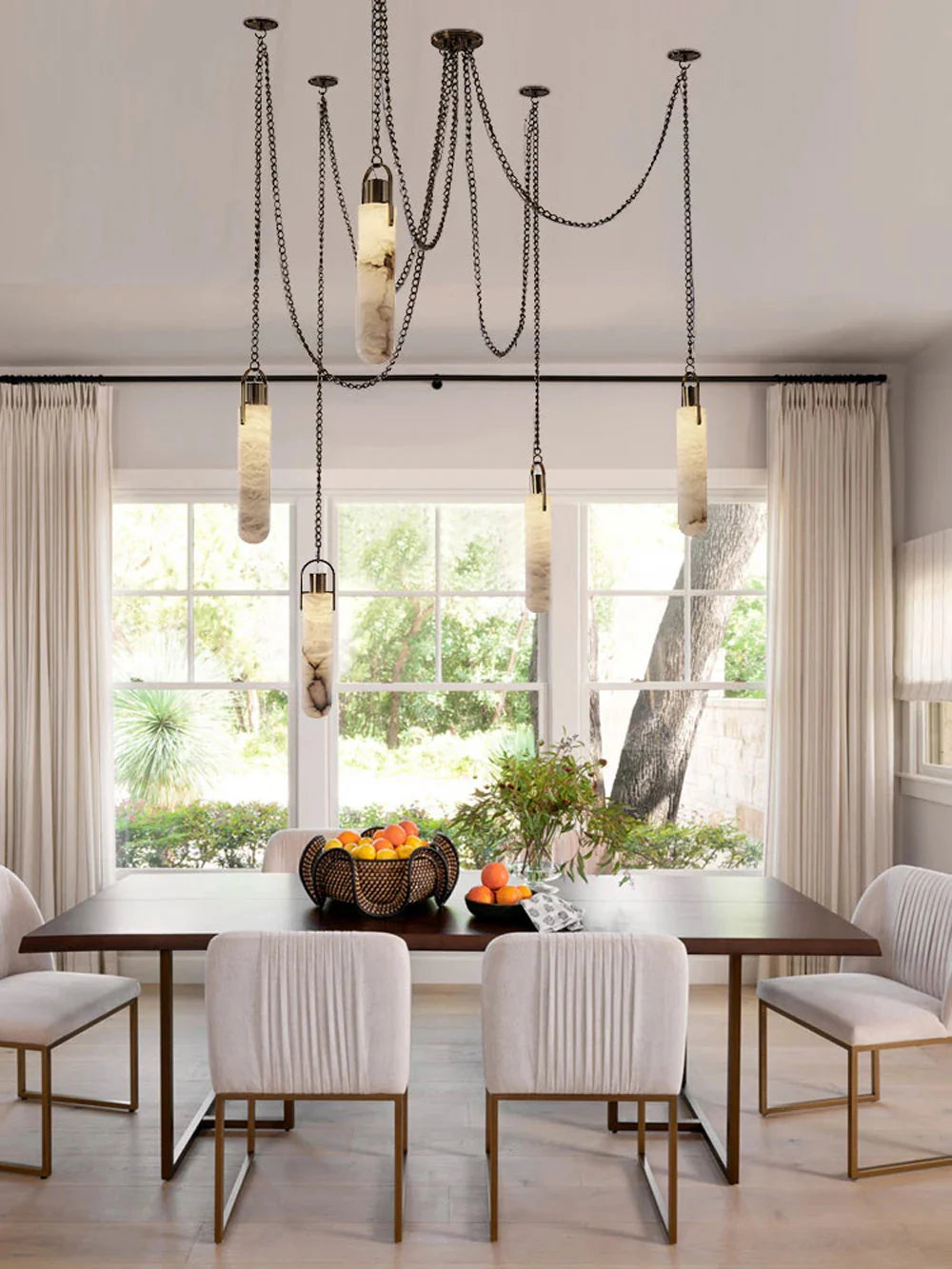 Classic Marble Ceiling Light – EMFURN