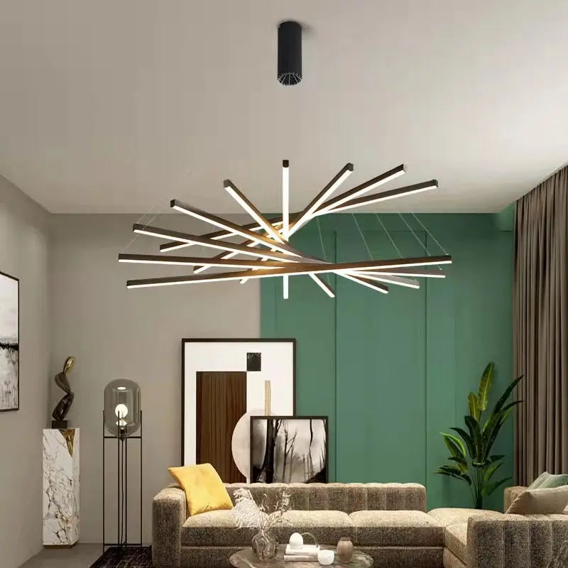 Cora Contemporary Foyer Chandelier – EMFURN