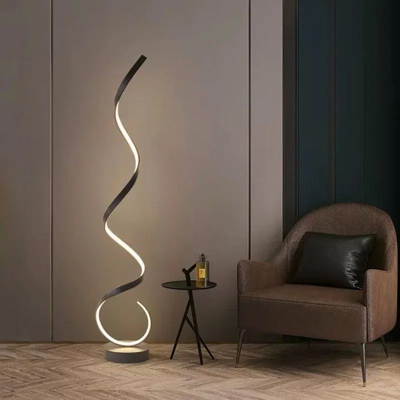 Classic LED Wavy Floor Lamp – EMFURN