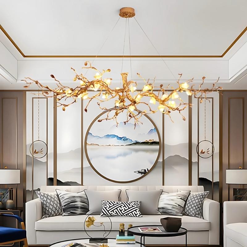 Noa Flower Branch Chandelier – EMFURN