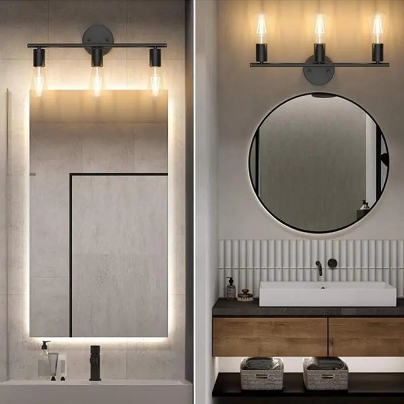 Rustics Farmhouse Light Fixtures Bathroom – EMFURN