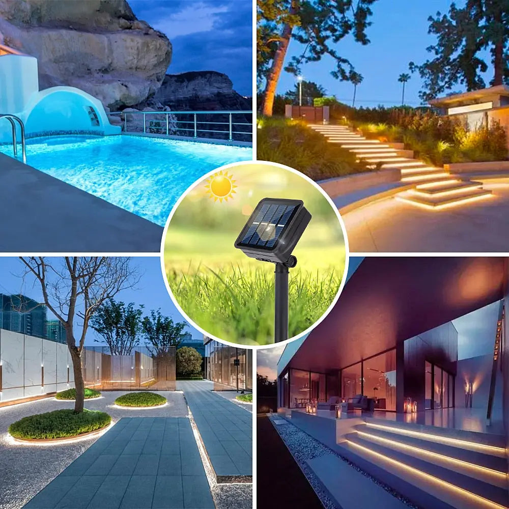 Modern Solar Led Strip Lights – EMFURN