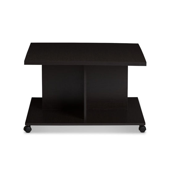 Clarity Wenge Brown Coffee Table – EMFURN