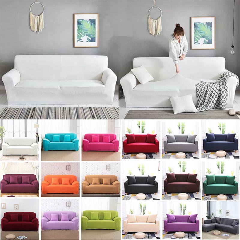Premium Quality Stretchable Elastic Sofa Covers | Colorful Sofa Covers
